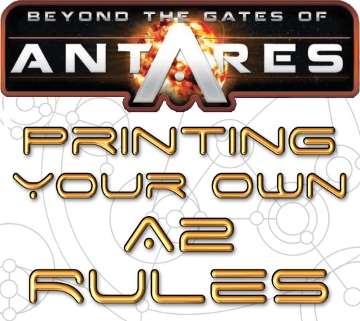 Printing your own copy of the rules – Antares Nexus